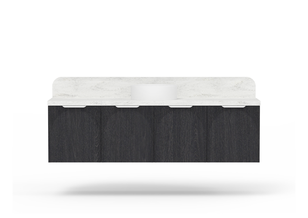 Archie 70" Floating Vanity – Estella Oak | Home Bathroomware