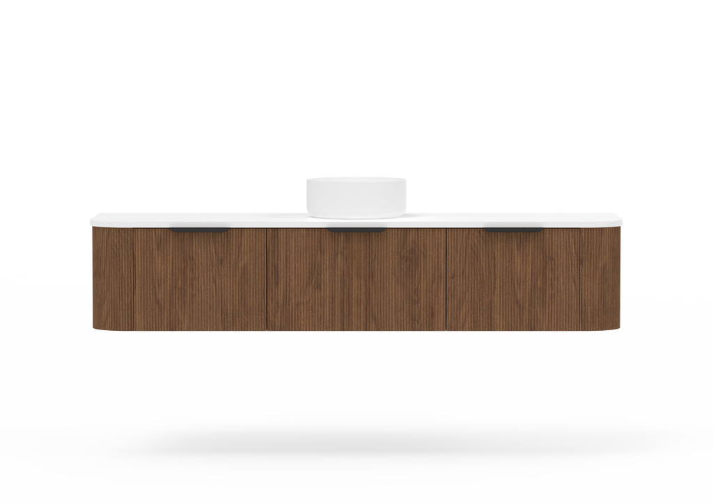 Waverley 70" Floating Vanity – Florentine Walnut | Home Bathroomware