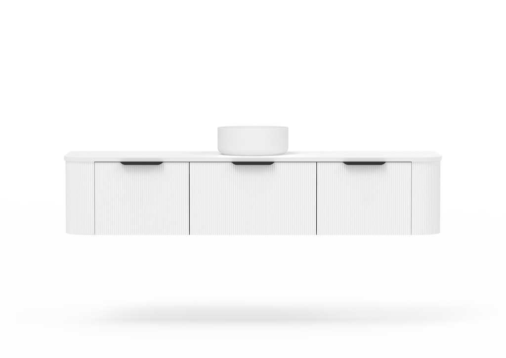 Waverley 70" Floating Vanity – Ultra White | Home Bathroomware